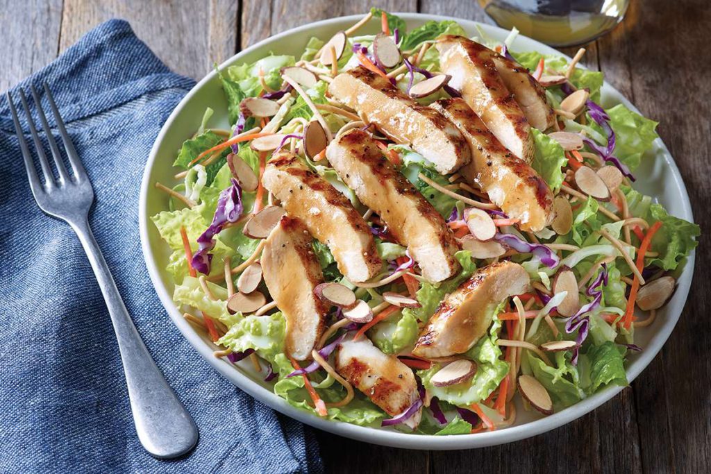 GRILLED CHICKEN SALAD – Sax Restaurant & Pizza